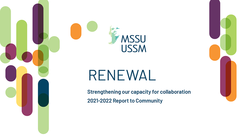 A year of renewal: Report to Community 2021-2022 now online - MSSU